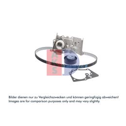 AKS DASIS Wasserpumpe + Zahnriemensatz 570325n f&uuml;r DACIA NISSAN