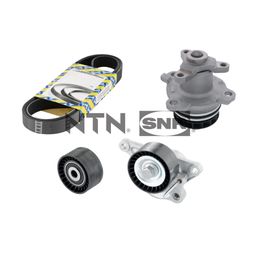 SNR Wasserpumpe + Keilrippenriemensatz kap855180 f&uuml;r OPEL FIAT LANCIA VAUXHALL CHRYSLER MERCEDES-BENZ RENAULT NISSAN TOYOTA