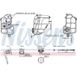 NISSENS Ausgleichsbeh&auml;lter, K&uuml;hlmittel 996294 f&uuml;r FORD