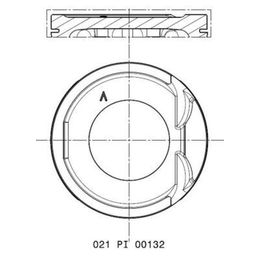 Mahle Kolben 021pi00132002