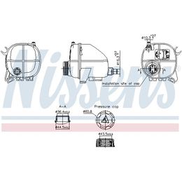 NISSENS Ausgleichsbeh&auml;lter, K&uuml;hlmittel 996357 f&uuml;r BMW (BRILLIANCE)