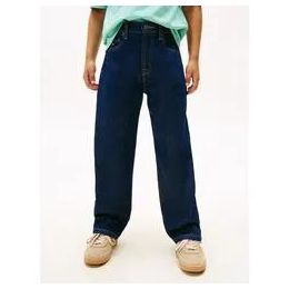 Gerade Jeans Tommy Hilfiger "RELAXED RINSE JEANS", Jungen, Gr. 16 (176), N-Gr, rinse, Denim/Jeans, Obermaterial: 99% Baumwolle, 1% Elasthan, unifarben, regular fit lang, Jeans, Regular fit, f&uuml;r Kinder bis 16 Jahre