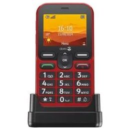 Doro Handy "Leva L10", rot, B:9cm H:5,6cm T:19,3cm, Mobiltelefone