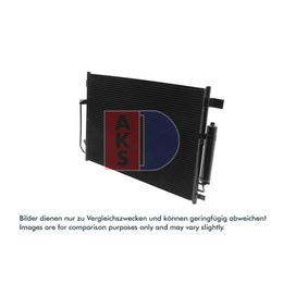 AKS DASIS Kondensator, Klimaanlage 072041n f&uuml;r NISSAN