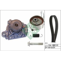INA Wasserpumpe + Zahnriemensatz 530050631 f&uuml;r HONDA