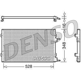DENSO Kondensator, Klimaanlage dcn06003 f&uuml;r Chrysler
