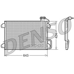 DENSO Kondensator, Klimaanlage dcn23013 f&uuml;r RENAULT