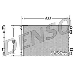 DENSO Kondensator, Klimaanlage dcn23012 f&uuml;r RENAULT