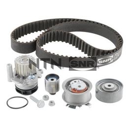 SNR Wasserpumpe + Zahnriemensatz kdp457500 f&uuml;r Ford DODGE JEEP VW MITSUBISHI