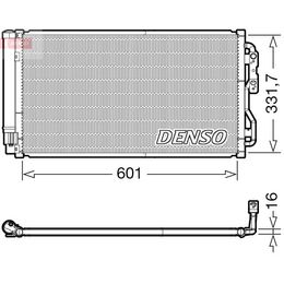 DENSO Kondensator, Klimaanlage dcn05033 f&uuml;r BMW