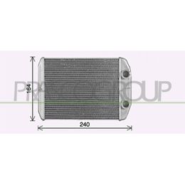 PRASCO W&auml;rmetauscher, Innenraumheizung ft030h004 f&uuml;r Fiat