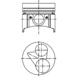 KOLBENSCHMIDT Kolben 40224600