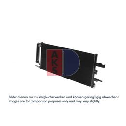 AKS DASIS Kondensator, Klimaanlage 052035n f&uuml;r BMW