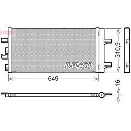 DENSO Kondensator, Klimaanlage dcn05104 f&uuml;r MINI