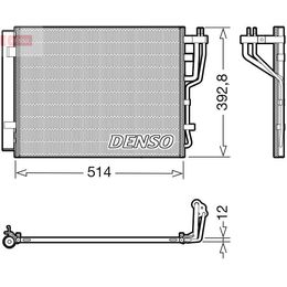 DENSO Kondensator, Klimaanlage dcn41014 f&uuml;r HYUNDAI