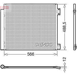 DENSO Kondensator, Klimaanlage dcn46026 f&uuml;r NISSAN