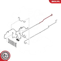 ESEN SKV Hochdruckleitung, Klimaanlage 54skv698 f&uuml;r RENAULT