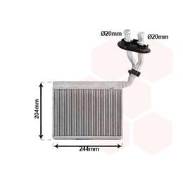 Van Wezel W&auml;rmetauscher, Innenraumheizung 58016709 f&uuml;r VW