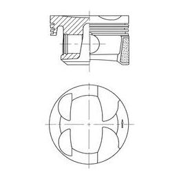 KOLBENSCHMIDT Kolben 41705620