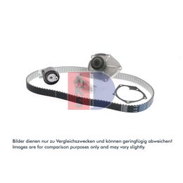 AKS DASIS Wasserpumpe + Zahnriemensatz 570257n f&uuml;r NISSAN DACIA RENAULT Suzuki