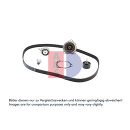AKS DASIS Wasserpumpe + Zahnriemensatz 570324n f&uuml;r OPEL JEEP ALFAROME/FIAT/LANCI SAAB SUZUKI
