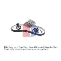 AKS DASIS Wasserpumpe + Zahnriemensatz 570336n f&uuml;r Citro&euml;n/Peugeot Ford TOYOTA ALFAROME/Fiat/LANCI