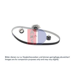 AKS DASIS Wasserpumpe + Zahnriemensatz 570344n f&uuml;r Opel ALFAROME/Fiat/LANCI SAAB Suzuki