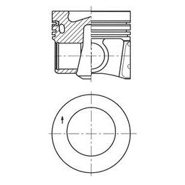 KOLBENSCHMIDT Kolben 41271620
