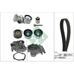 INA Wasserpumpe + Zahnriemensatz 530056330 f&uuml;r Subaru