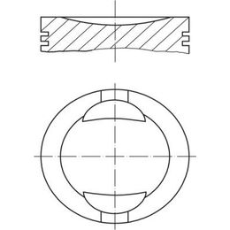 Mahle Kolben 0093602