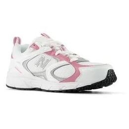 Sneaker New Balance "408", Damen, Gr. 37,5, wei&szlig;, silber metallic, Synthetik, Schuhe Sneaker, von dem New Balance 530 inspiriert