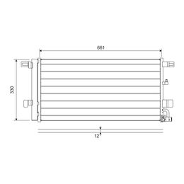 Valeo Kondensator, Klimaanlage 822650 f&uuml;r Audi