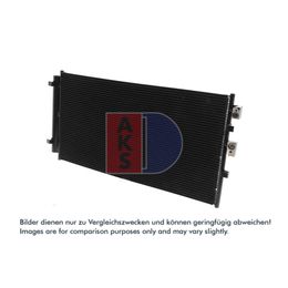 AKS DASIS Kondensator, Klimaanlage 092087n f&uuml;r Ford