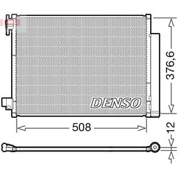 DENSO Kondensator, Klimaanlage dcn23052 f&uuml;r Mercedes RENAULT SMART