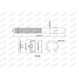 WALKER Trockner, Klimaanlage wdr00109 f&uuml;r SAAB RENAULT