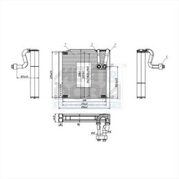 MEAT & DORIA MEAT & DORIA Verdampfer, Klimaanlage 997150 f&uuml;r KIA