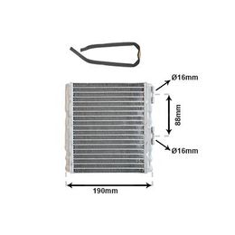 Van Wezel W&auml;rmetauscher, Innenraumheizung 13006139 f&uuml;r NISSAN