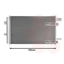 Van Wezel Kondensator, Klimaanlage 51015705 f&uuml;r Subaru