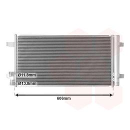 Van Wezel Kondensator, Klimaanlage 58015707 f&uuml;r VW