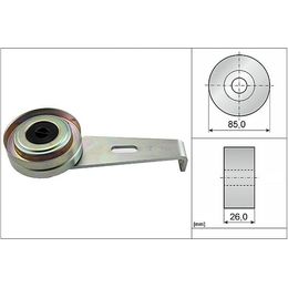 INA Spannrolle, Keilrippenriemen 531009710 f&uuml;r Peugeot Fiat