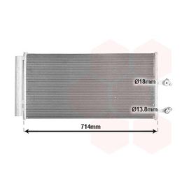 Van Wezel Kondensator, Klimaanlage 59015704 f&uuml;r Volvo