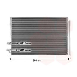 Van Wezel Kondensator, Klimaanlage 58015710 f&uuml;r VW