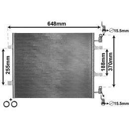 Van Wezel Kondensator, Klimaanlage 43005459 f&uuml;r RENAULT