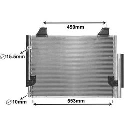 Van Wezel Kondensator, Klimaanlage 53005563 f&uuml;r TOYOTA