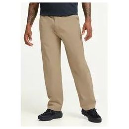 Outdoorhose Jack Wolfskin "MAHANI PANTS M", Herren, Gr. 54, N-Gr, hazel wood, Obermaterial: 100% Polyester. Futter: 65% Polyester, 35% Baumwolle, Hosen Outdoorhose, aus stretchigem TEXASHIELD CORE Material, windabweisend