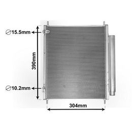 Van Wezel Kondensator, Klimaanlage 32005244 f&uuml;r MITSUBISHI Citro&euml;n/Peugeot