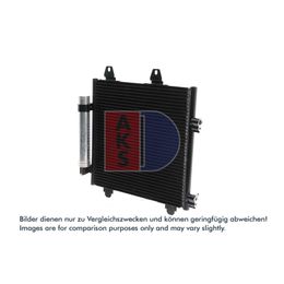 AKS DASIS Kondensator, Klimaanlage 062012n f&uuml;r TOYOTA Citro&euml;n/Peugeot