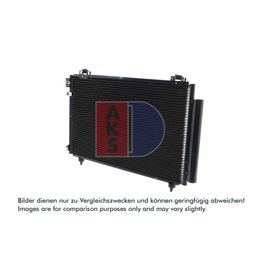 AKS DASIS Kondensator, Klimaanlage 212051n f&uuml;r TOYOTA