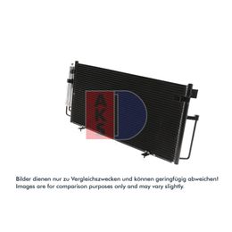 AKS DASIS Kondensator, Klimaanlage 352017n f&uuml;r Subaru