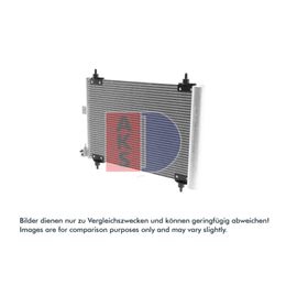 AKS DASIS Kondensator, Klimaanlage 162007n f&uuml;r Citro&euml;n/Peugeot